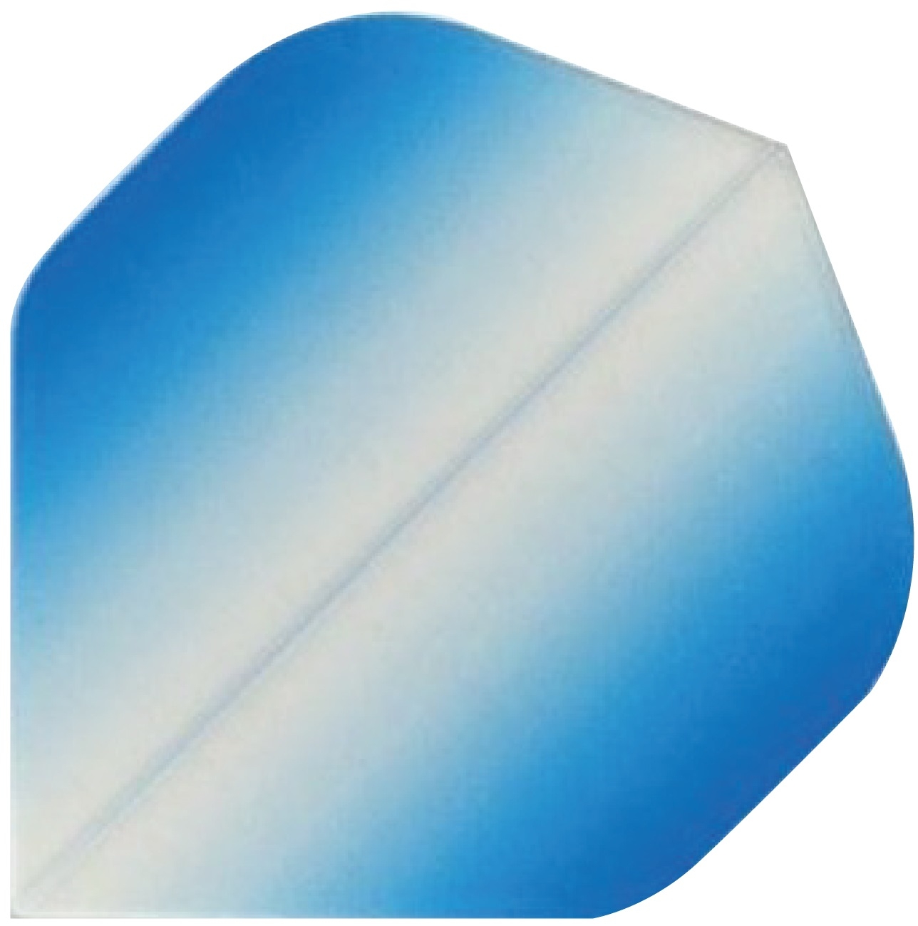 Flight Fade Light Blue Sides - darts flights - deDartshop.nl