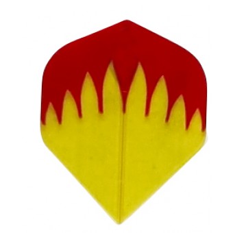 Flight Gold Flame - darts flights