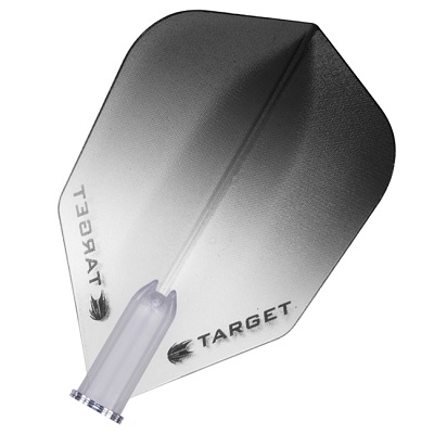 Flight Target Pro 100 Vision Vignette Black - darts flights - deDartshop.nl