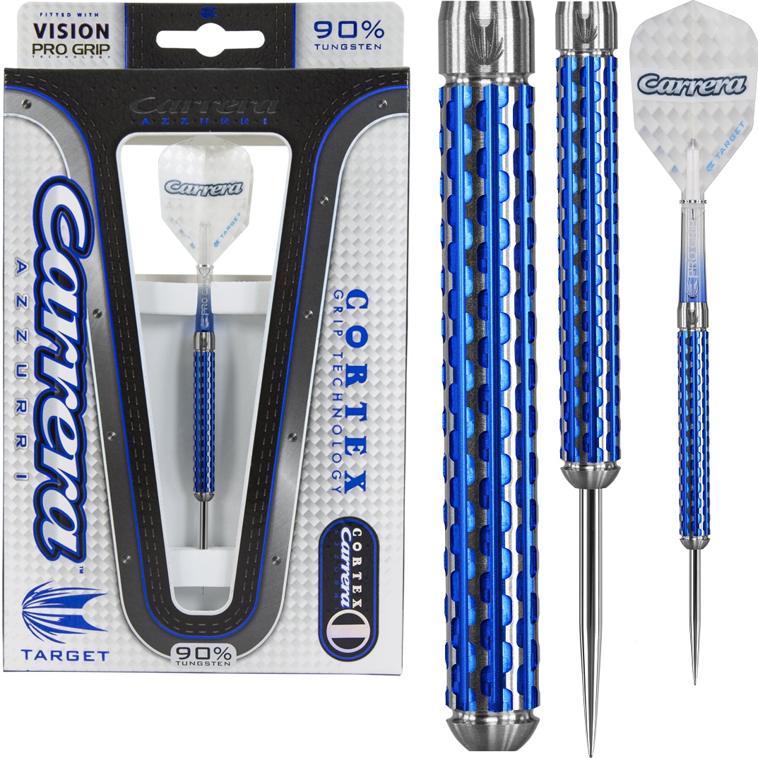 Carrera Azzurri CX4 Target 90% - dartpijlen - deDartshop.nl