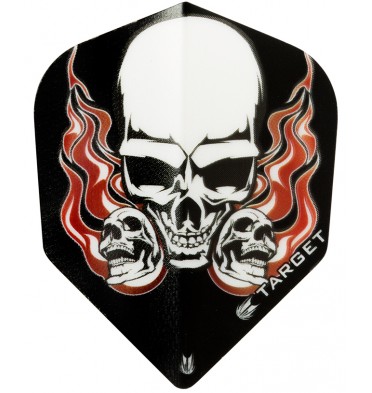 Flight Target Skull - darts flights - deDartshop.nl