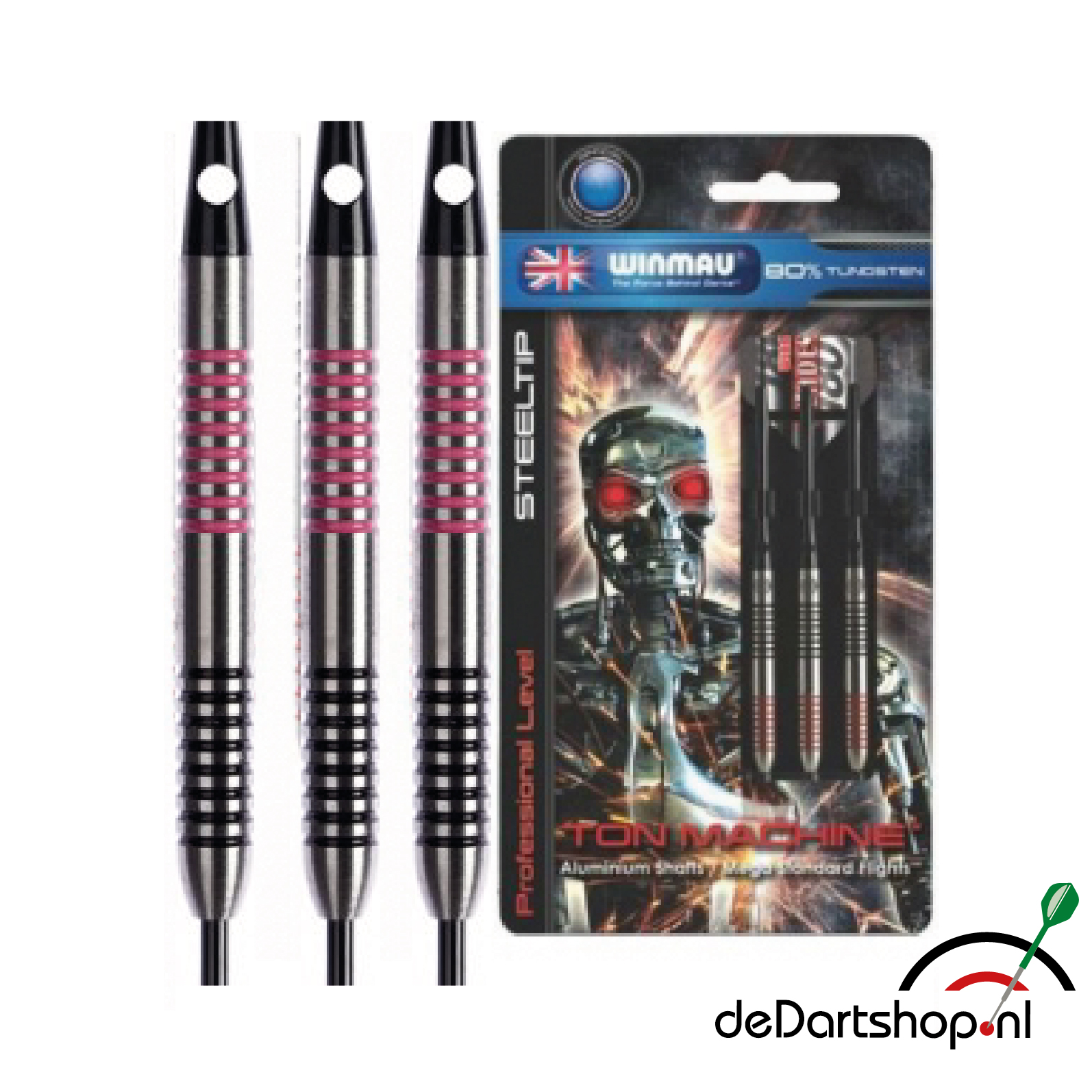 Ton Machine 80% 21-23-25-27 Gram - deDartshop.nl